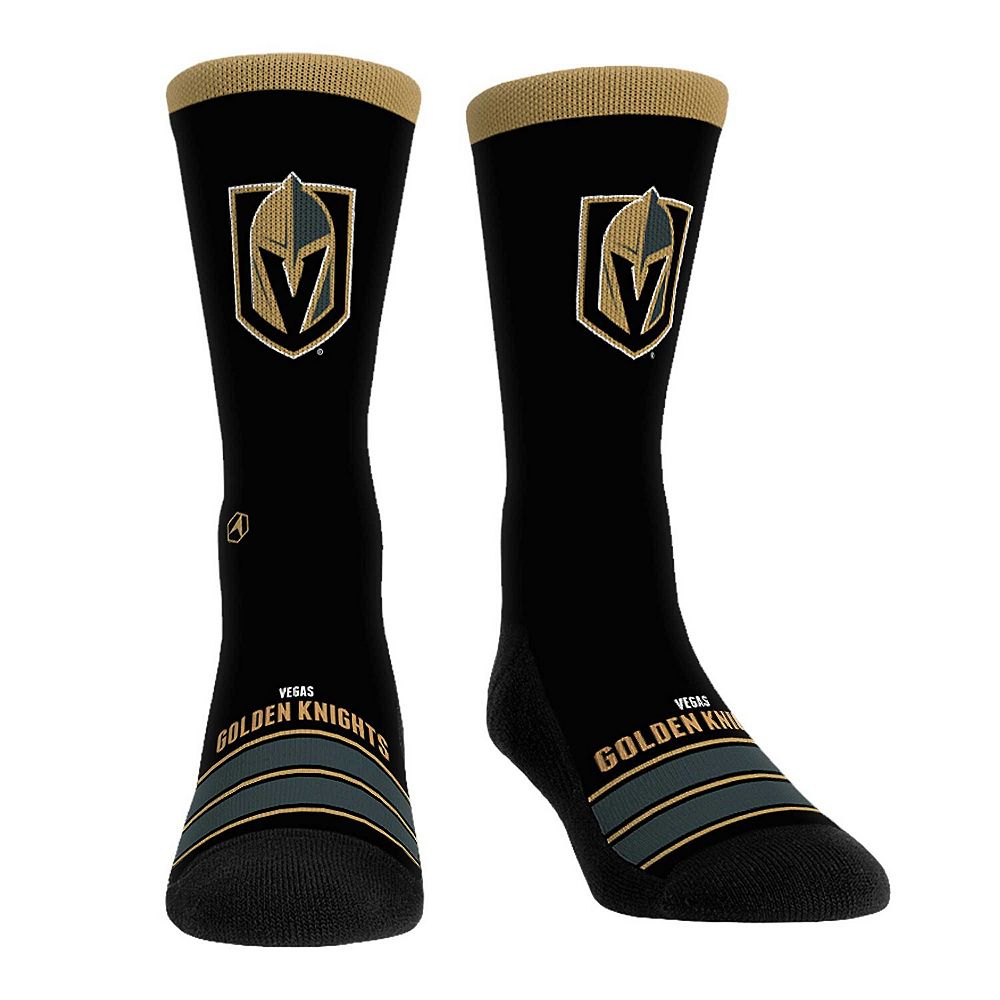 Unisex Rock Em Socks Vegas Golden Knights Gametime Stripe Crew Socks
