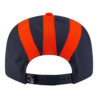 Men's New Era Navy Chicago Bears Throwback Helmet 9FIFTY Snapback Hat