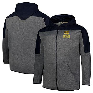 Men's Fanatics Navy/Gray Notre Dame Fighting Irish Big & Tall Pieced ...