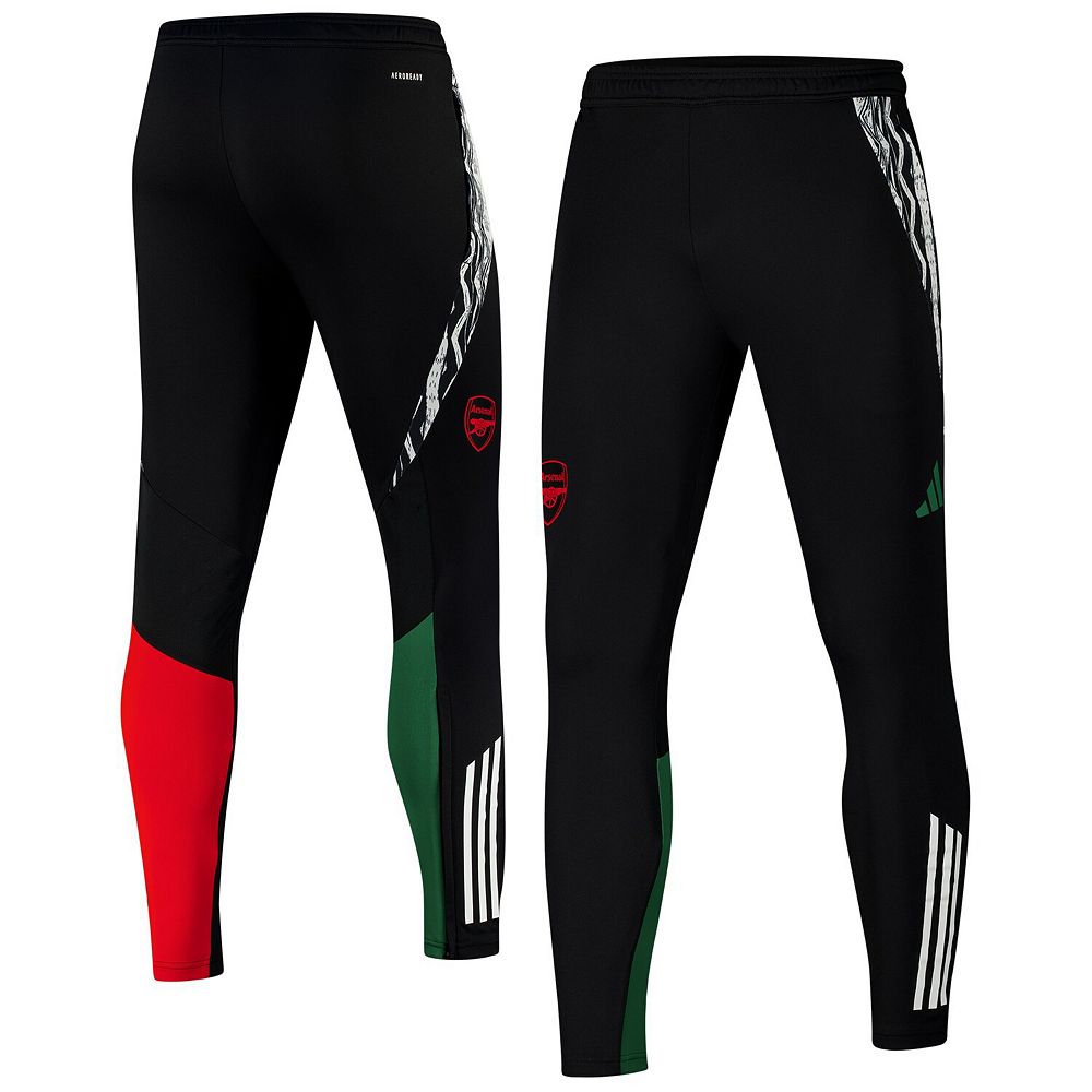 Men's adidas Black Arsenal 2024/25 AEROREADY Slim Fit Training Pants