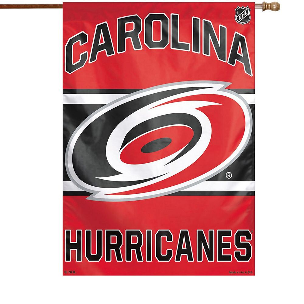 WinCraft Carolina Hurricanes 28" x 40" Primary Logo Single-Sided ...