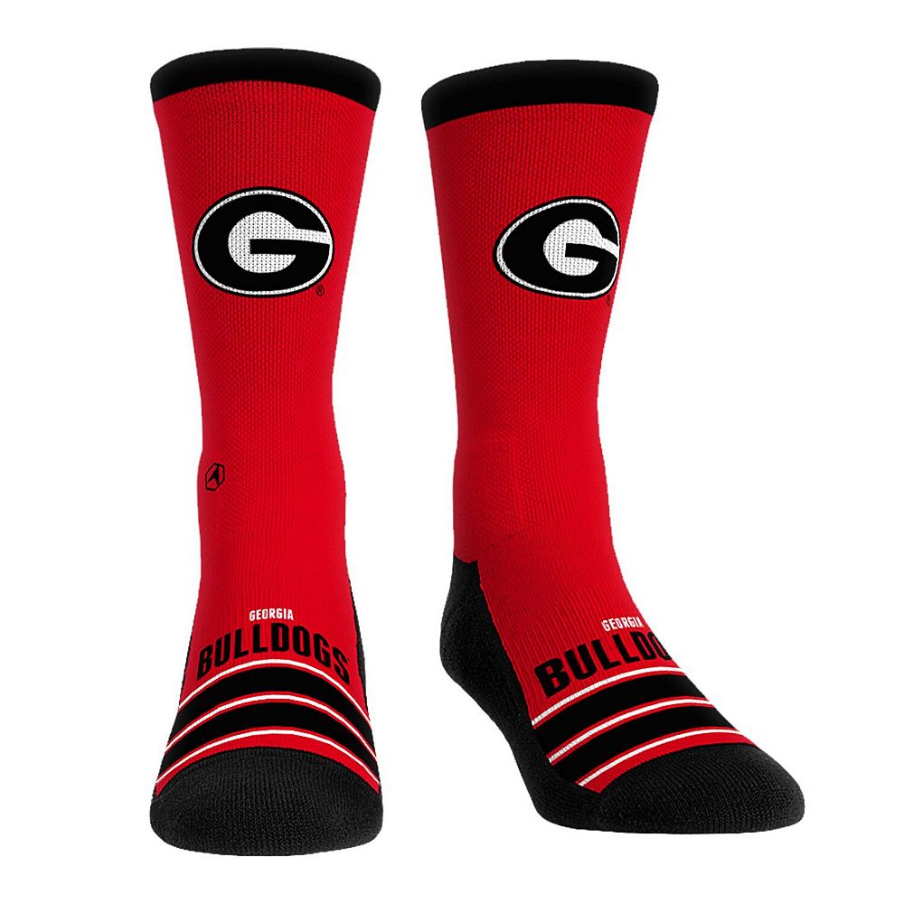 Unisex Rock Em Socks Georgia Bulldogs Gametime Stripe Crew Socks