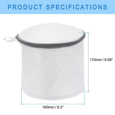 Bra Washing Bag, Cylinder Mesh Laundry Bags For Washing Machine Wash ...