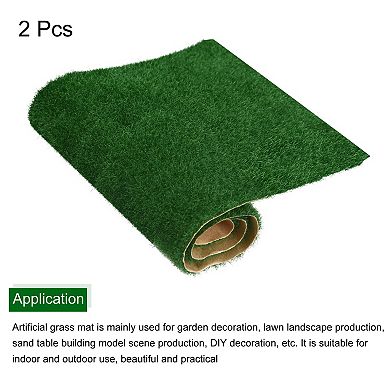Artificial Grass Mat Lawn Realistic Fake Turf For Garden Lawn ...