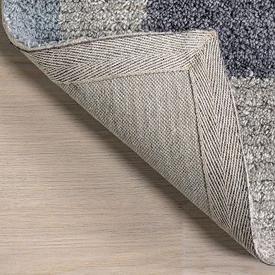 Rugs USA Eugene Colorblocked Wool Area Rug