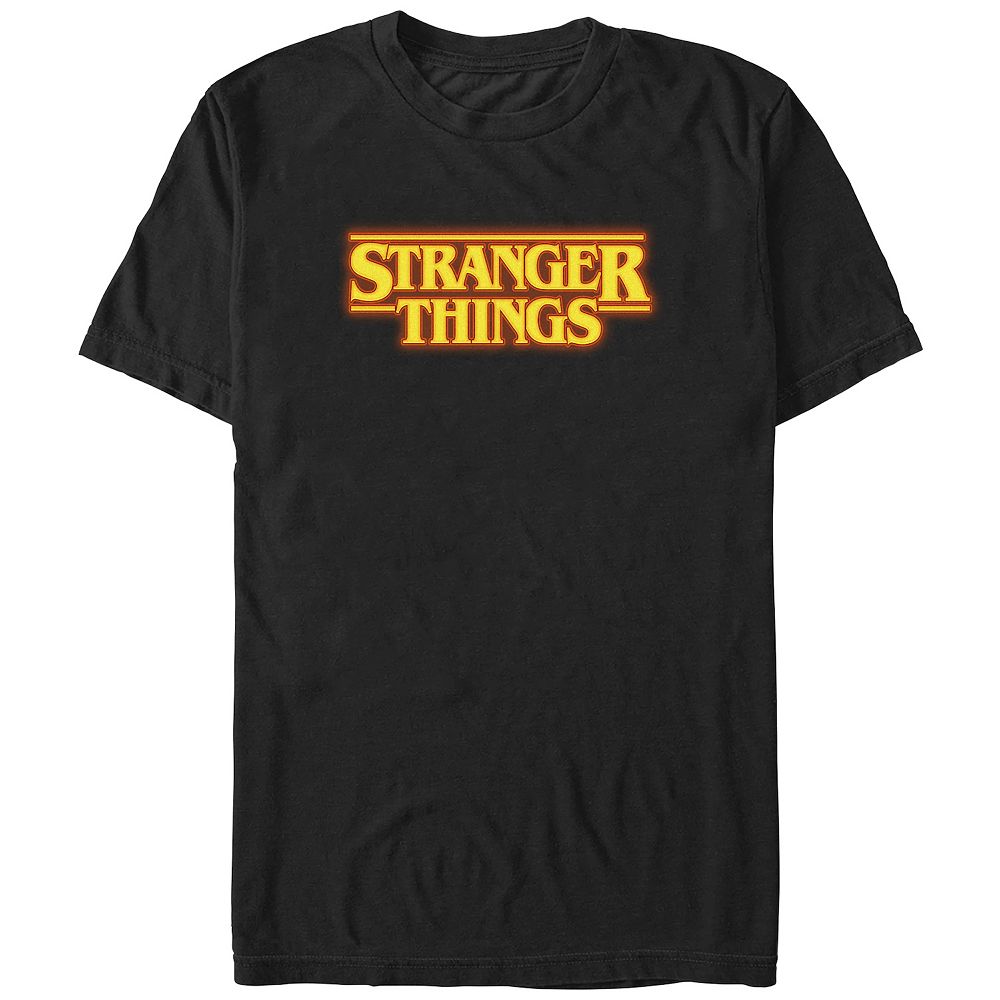 Men's Stranger Things Autumn Title Logo Graphic Tee