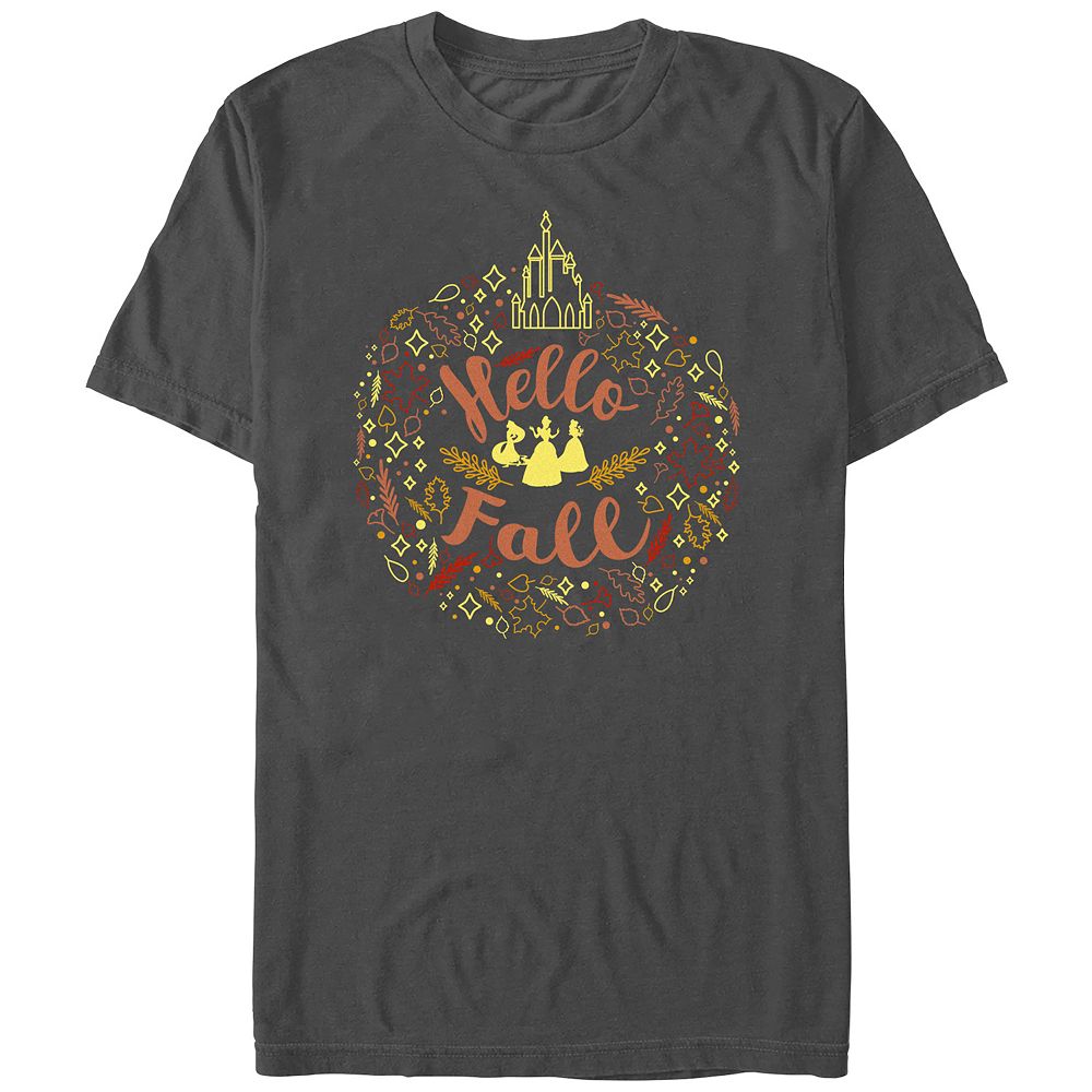 Disney Princess Hello Fall Men's Graphic Tee