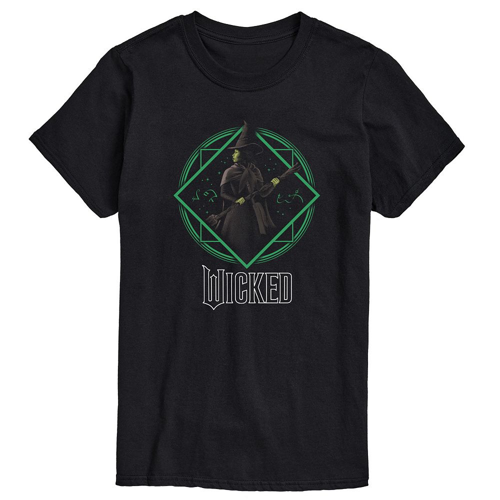 Big & Tall Wicked Elphaba Portrait Graphic Tee