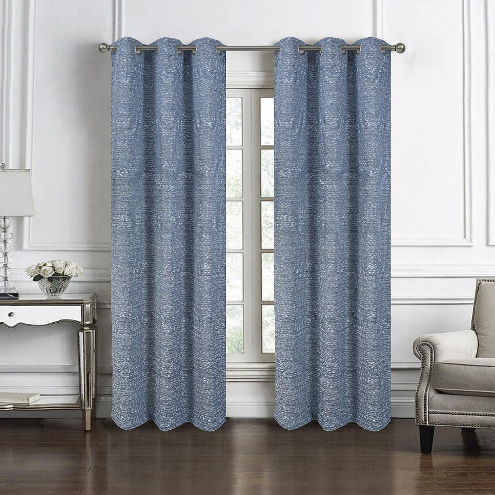 Roman Jacquard Casual And Premium Grommet Panel Pair