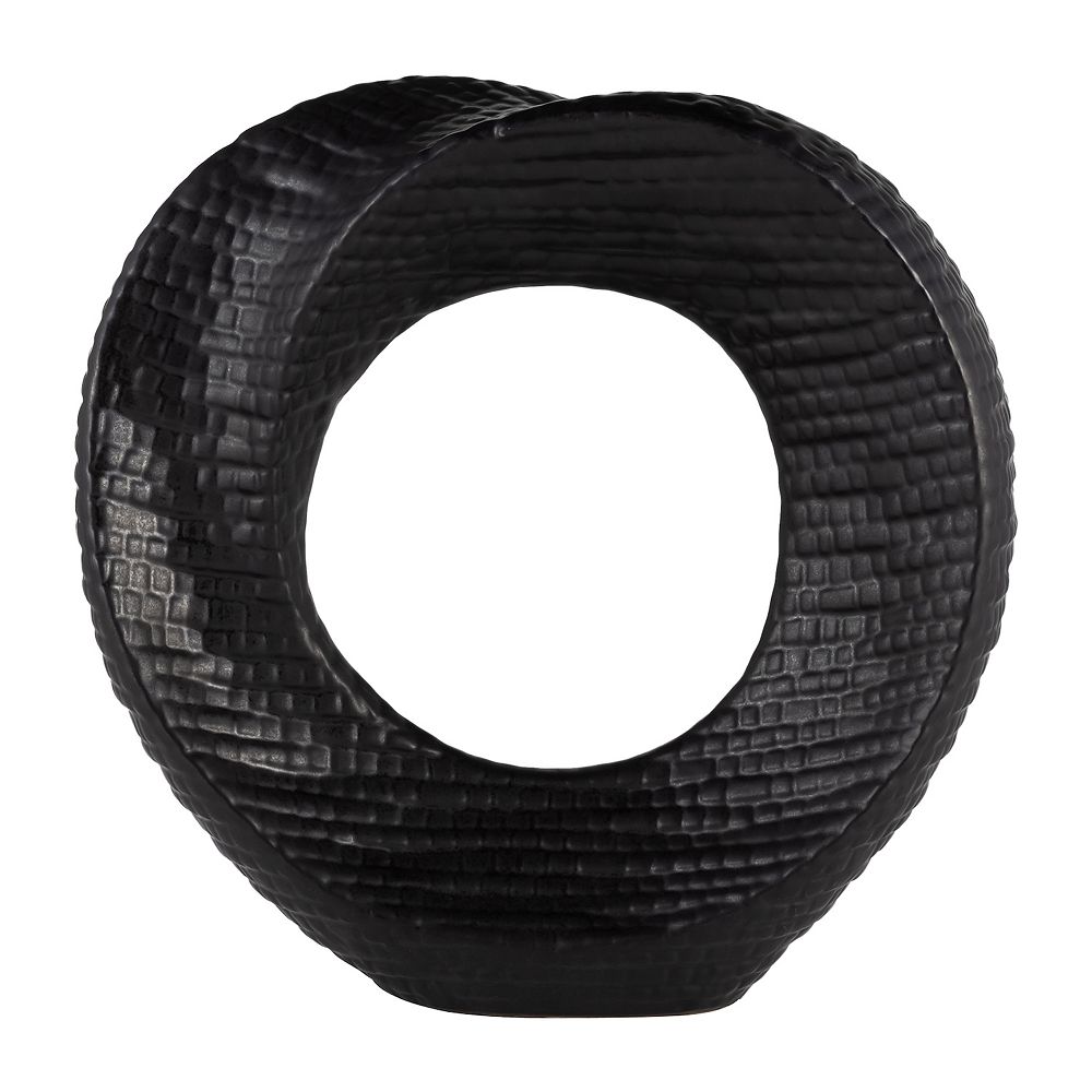 Sagebrook Home Abstract Circular Cutout Decorative Object Sculpture