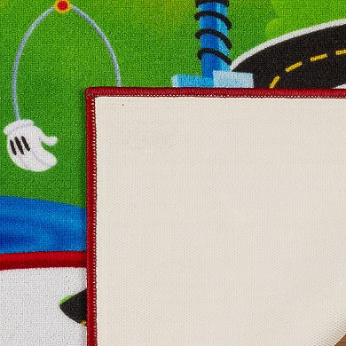 Disney Junior Mickey Mouse Clubhouse Road Play Printed Multi Area Rug, 4x6