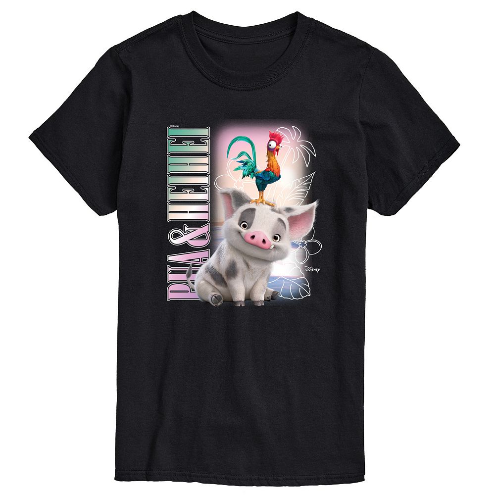 Disney's Moana 2 Big & Tall Pua & Heihei Graphic Tee