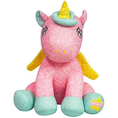 Sinco Creations Scribble Me Friends Unicorn Soft Plush Magical Animal ...