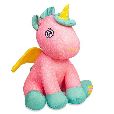 Sinco Creations Scribble Me Friends Unicorn Soft Plush Magical Animal ...