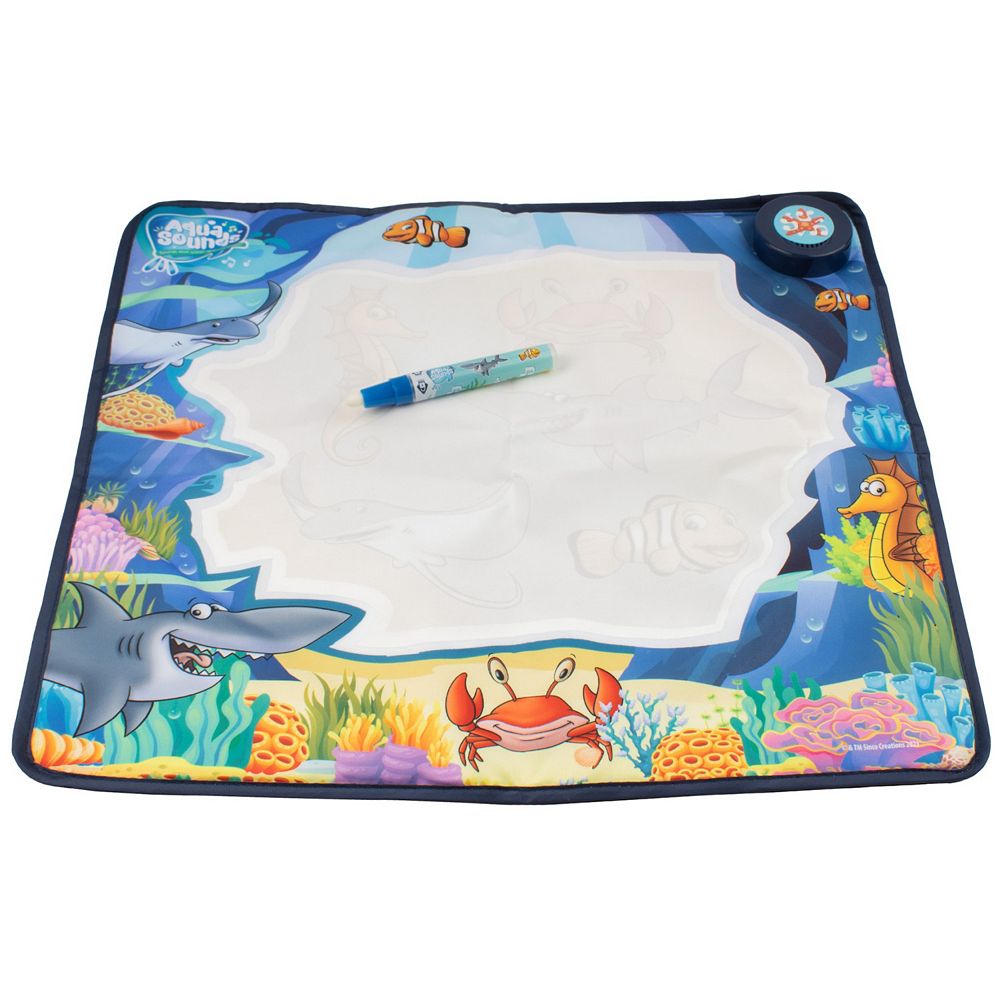 Sinco Creations Under The Sea Fantasy Aqua Sounds Water Drawing Magic Mat