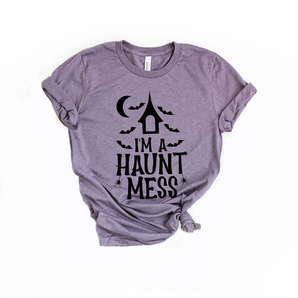I'm A Haunt Mess Short Sleeve Graphic Tee