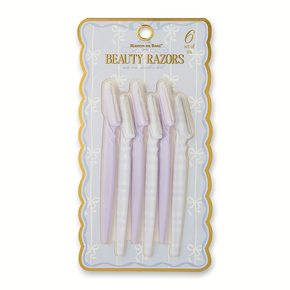 MAISON DE BASE 6-pc. Facial Razors Set - Styles May Vary