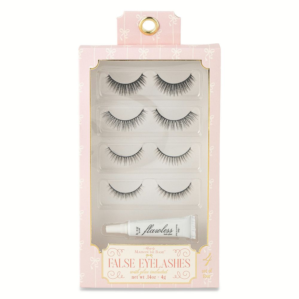 MAISON DE BASE 4-pc. Faux Eyelash Set