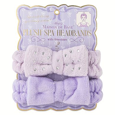 MAISON DE BASE Plush Headbands 2-pc. Set - Styles May Vary