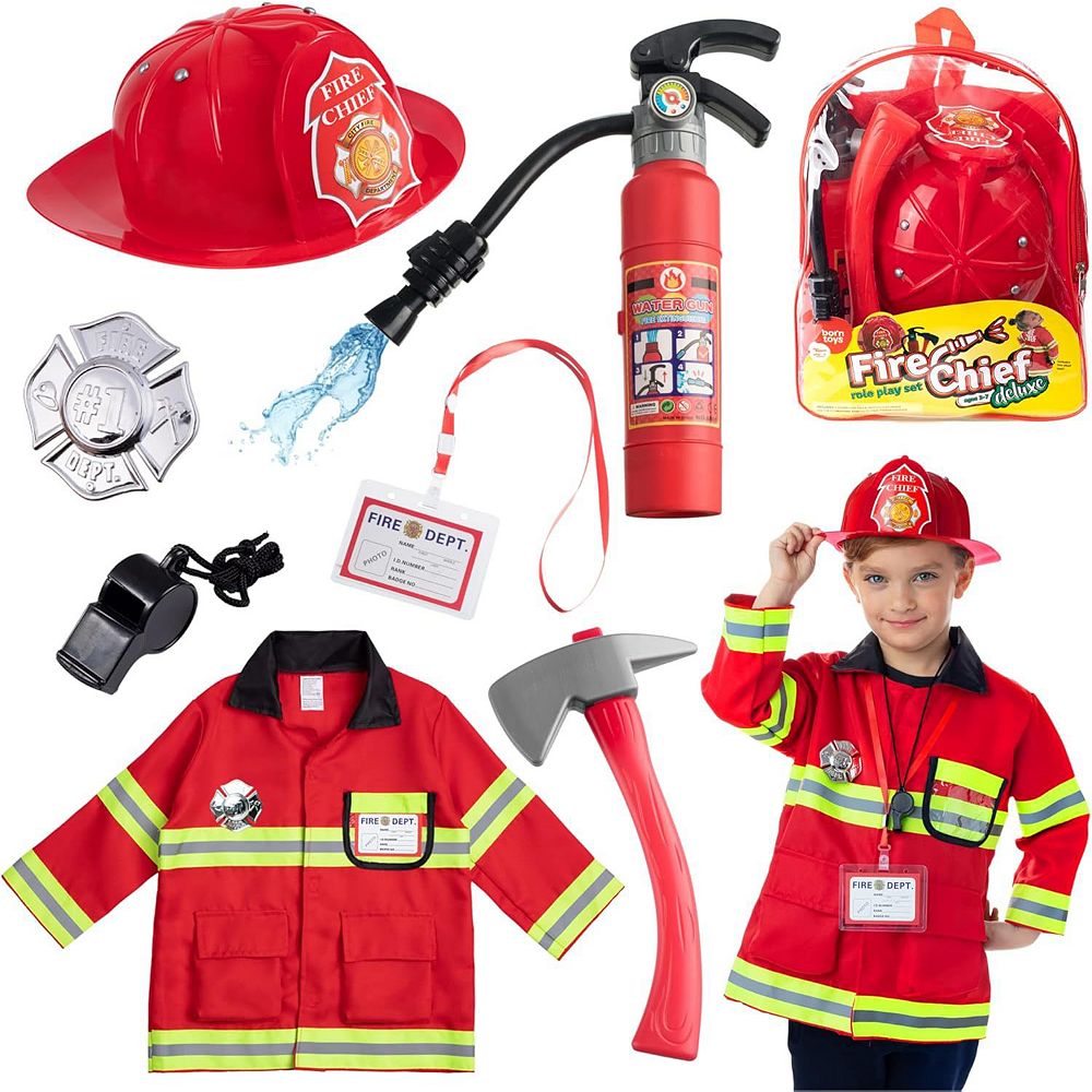 Deluxe Fireman Toy Set