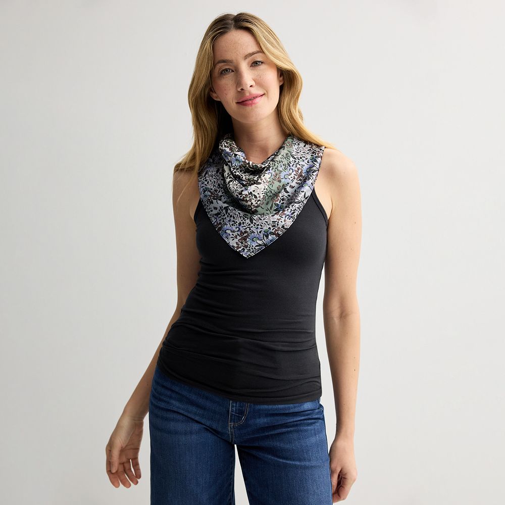 Women's Cejon™ Multi-Dyed Bordered Square Scarf