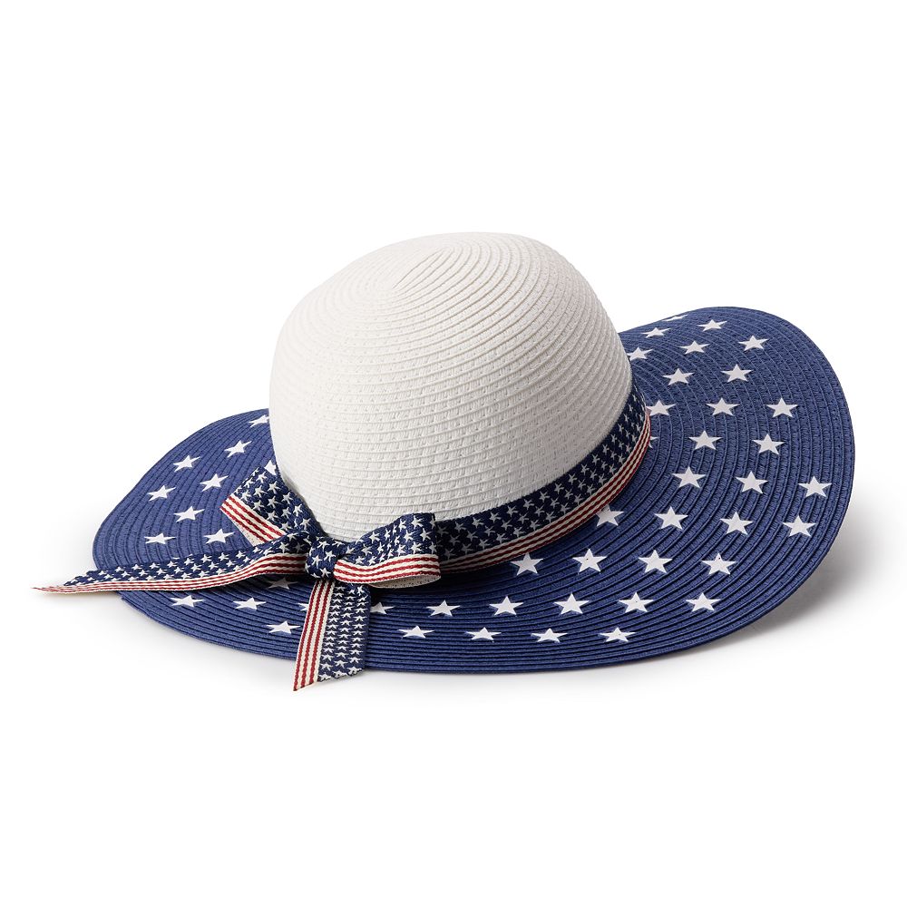 Women's Collection XIIX Stars And Stripes Floppy Hat