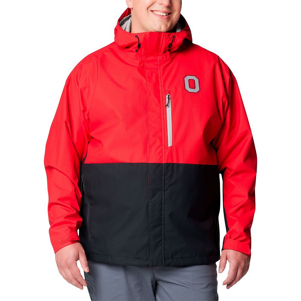 Men's Columbia Scarlet Ohio State Buckeyes Big & Tall Field Bound Omni ...