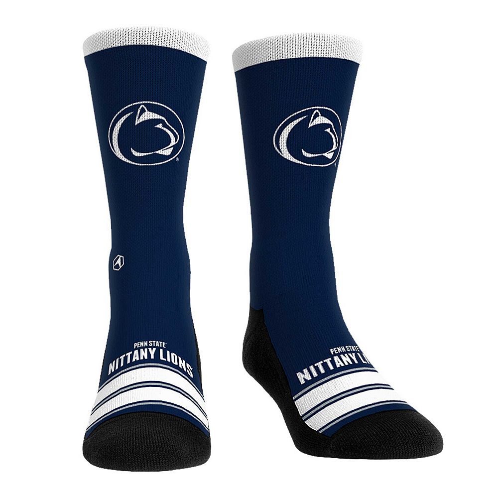 Unisex Rock Em Socks Penn State Nittany Lions Gametime Stripe Crew Socks
