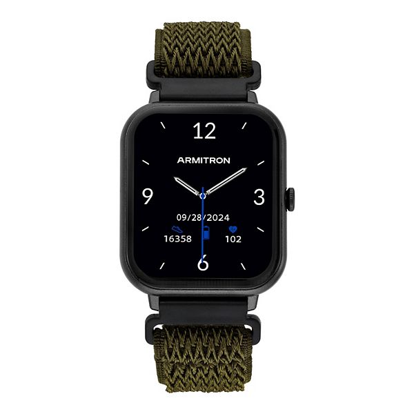 Armitron Connect - Eclipse Smartwatch Forest Green Woven Band