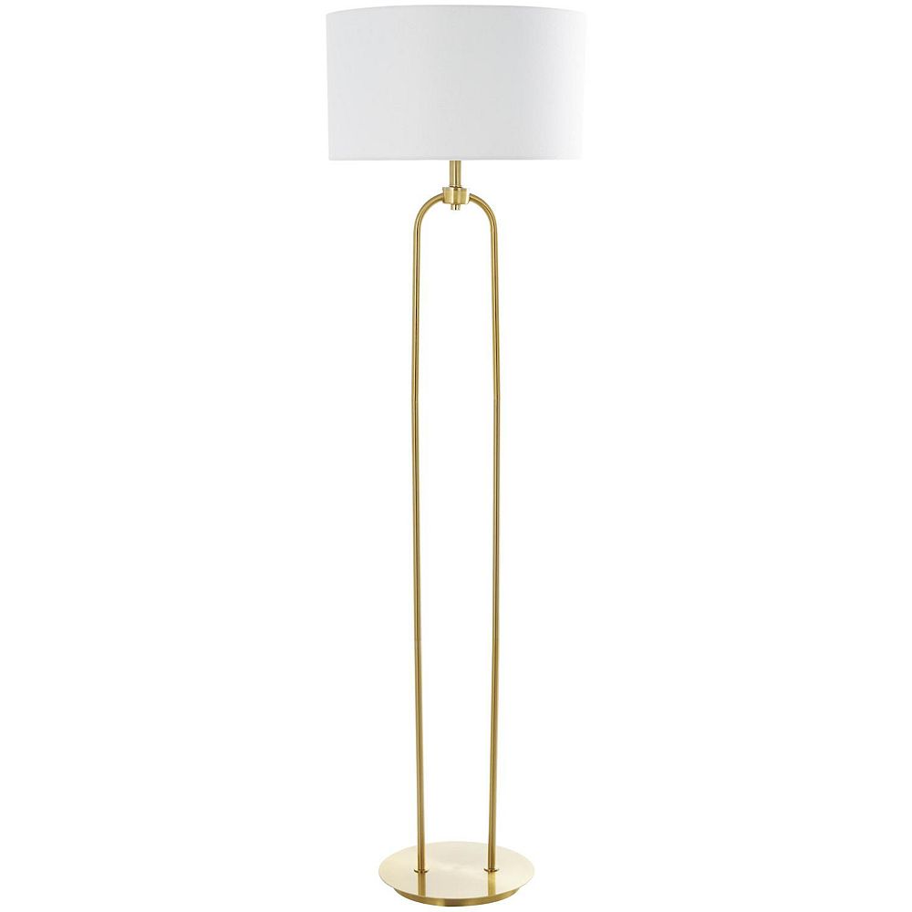 Stella & Eve Gold Metal Paper Clip Floor Lamp