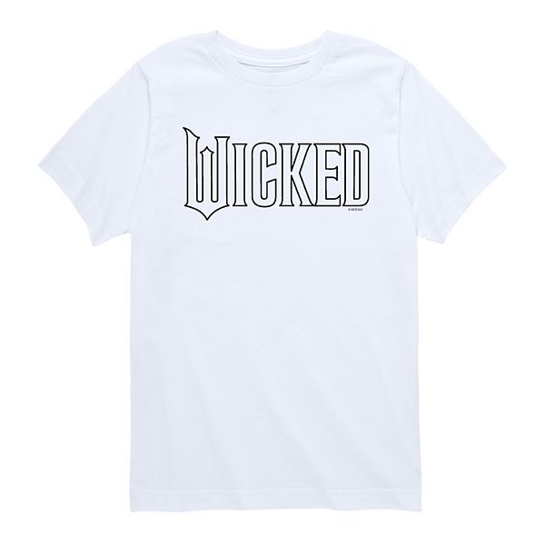 Boys 8-20 Wicked Outline Logo Graphic Tee