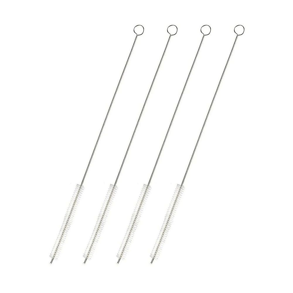 Extra Long Stainless Steel Brush Metal Straw Cleaner 4 Pcs