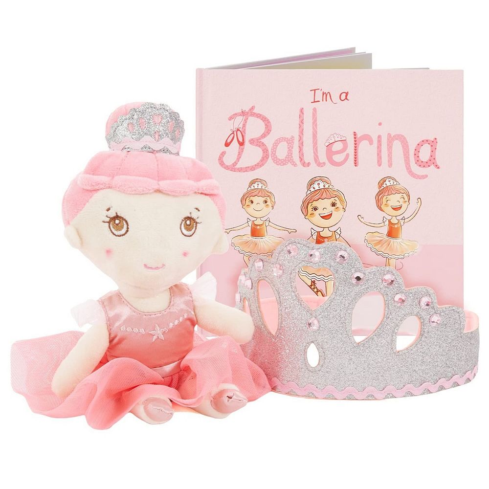 Ballerina Princess Gift Set, Ballerina Doll, Dance Recital Gifts For Girls