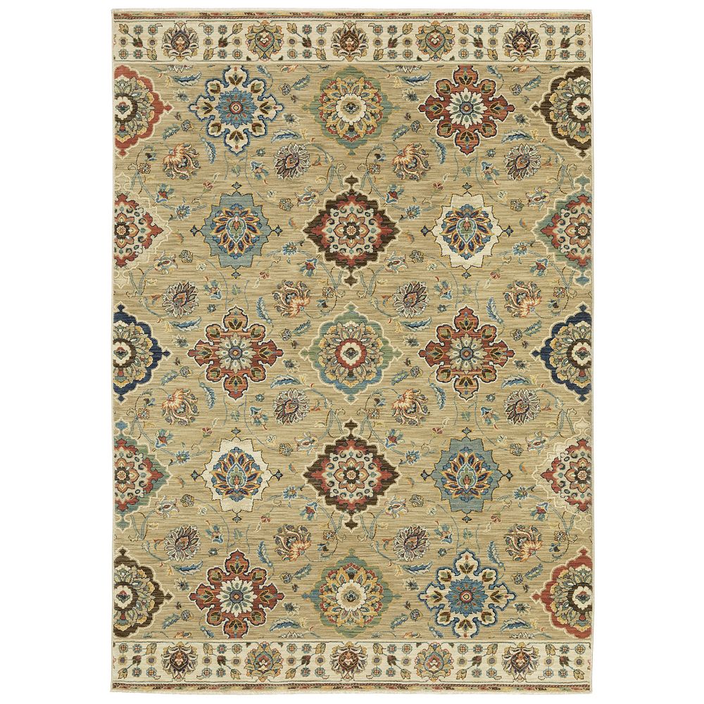 StyleHaven Fairfax Bohemian Panel Fringed Edge Area Rug