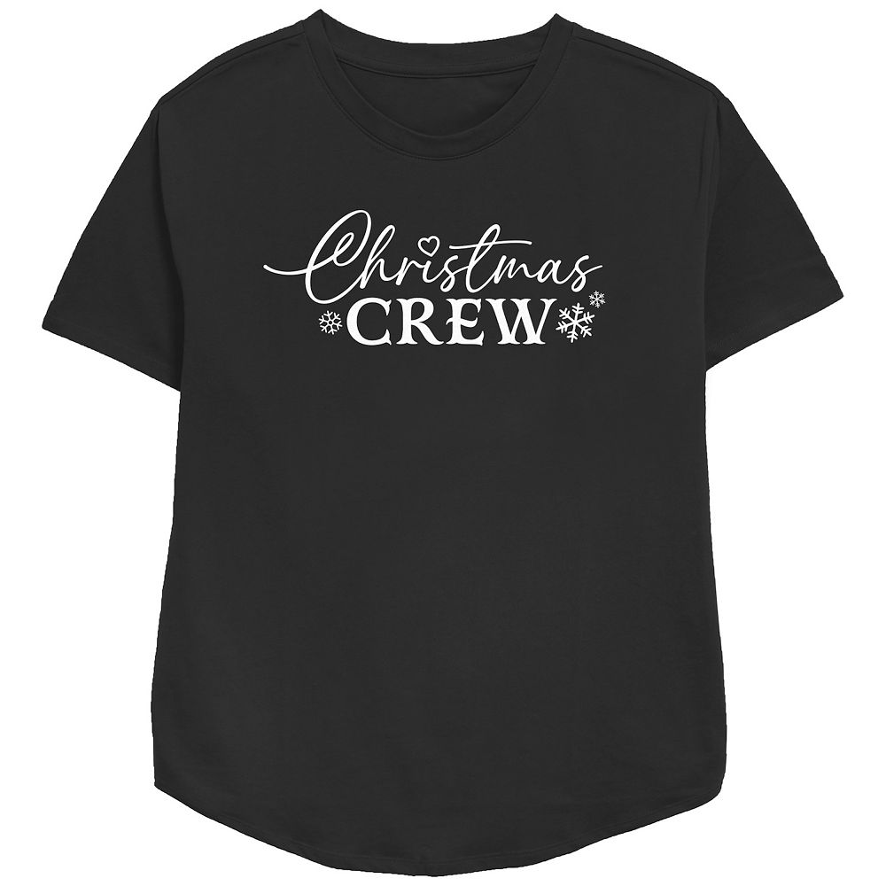 Women's Christmas Crew Relaxed Fit Graphic Tee