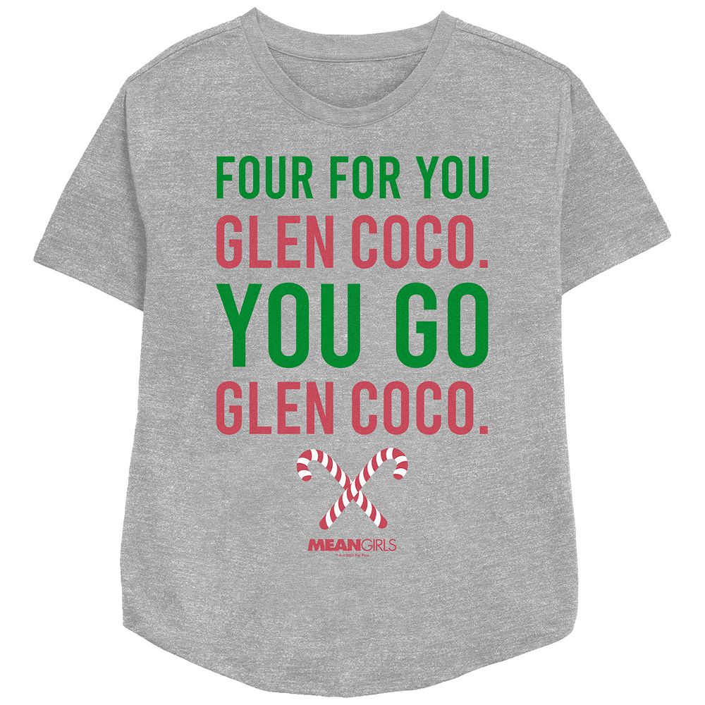 Women's Mean Girls Four For You Glen Coco You Go Glen Coco Relaxed Fit ...