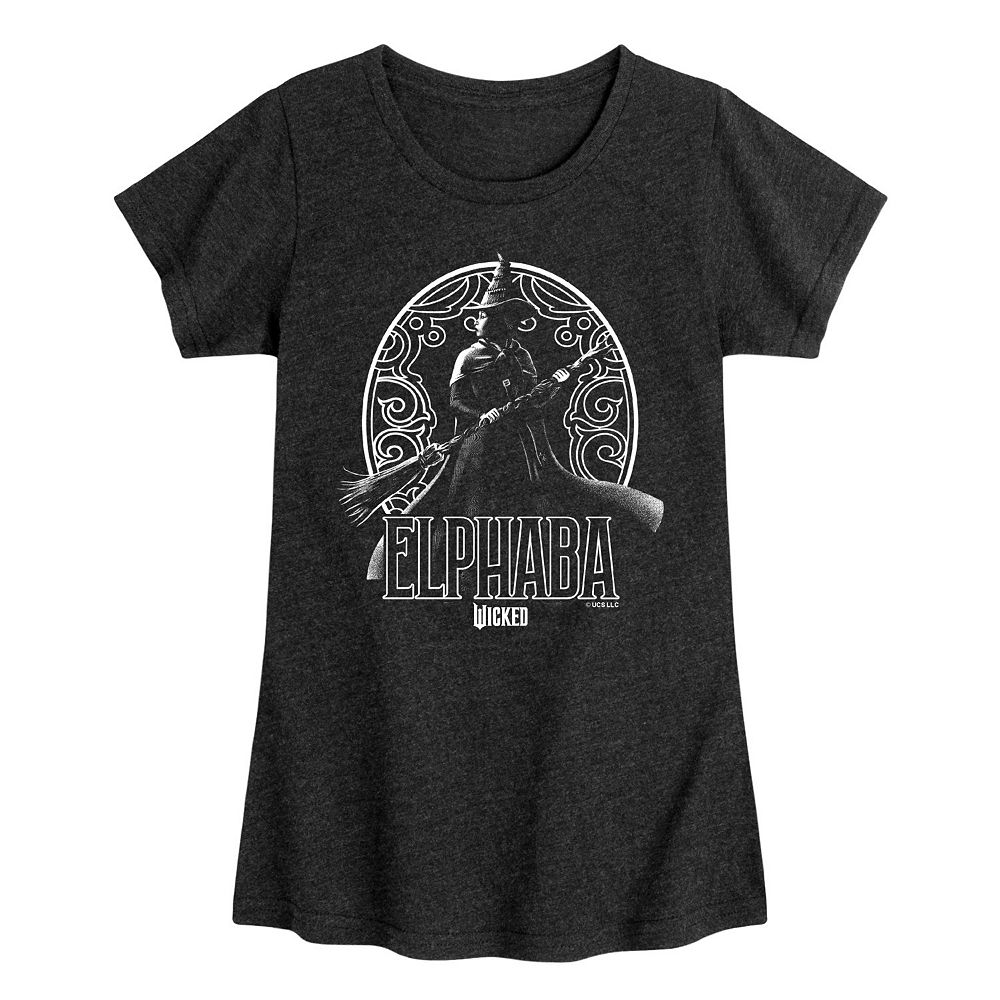 Girls 7-16 Wicked Elphaba Portrait Graphic Tee