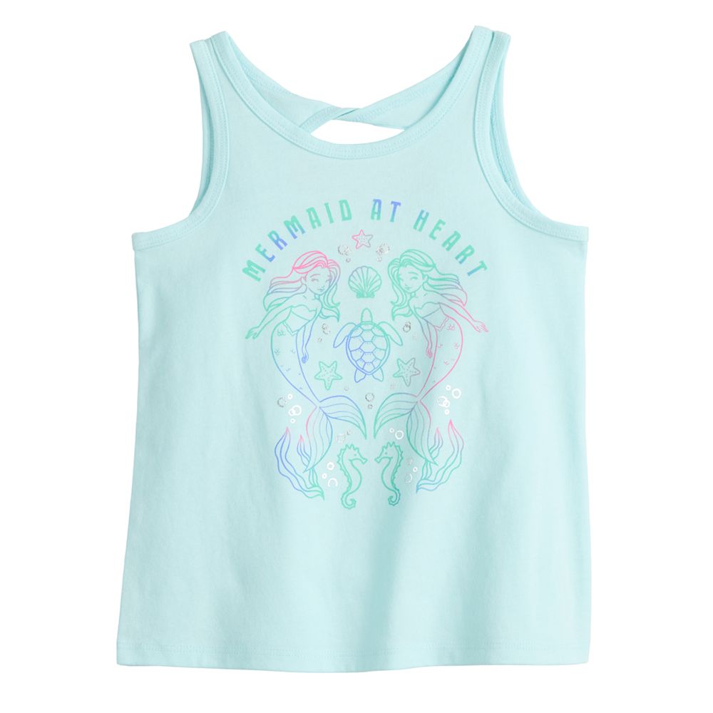 Girls 4-12 Jumping Beans® Twist Back Tank Top