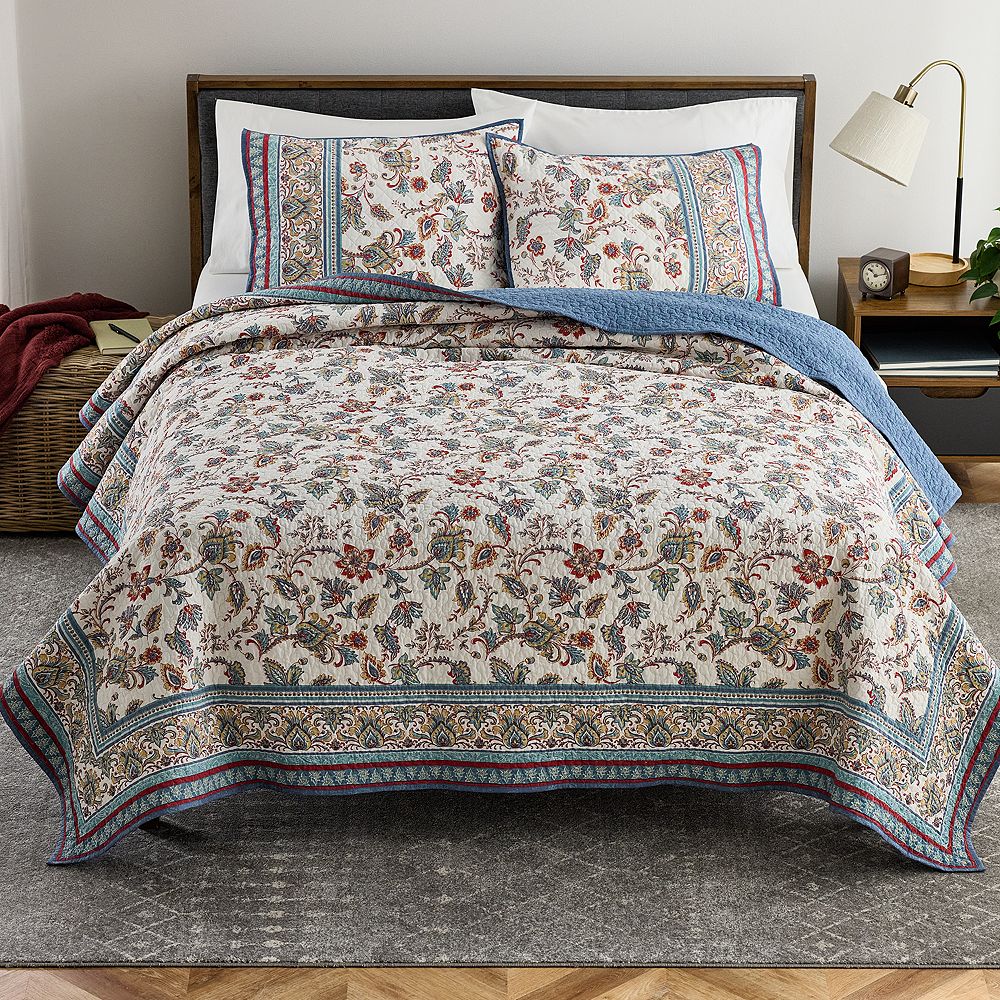 Sonoma Goods For Life® Wilmington Jacobean Quilt Set