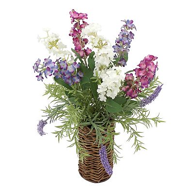 Faux Lilac Blossom Stack