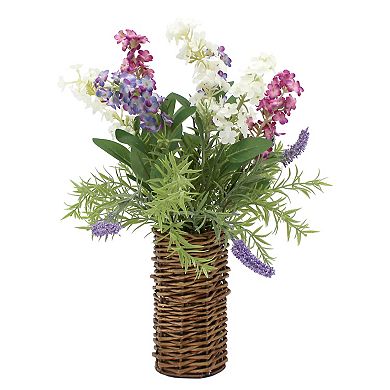 Faux Lilac Blossom Stack