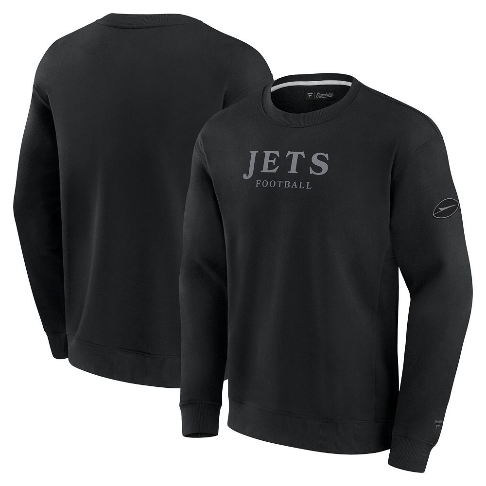Unisex Fanatics Black New York Jets Elements Unlimited Fleece Pullover ...