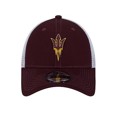 Men's New Era Maroon Arizona State Sun Devils Trucker 9FORTY Adjustable Hat