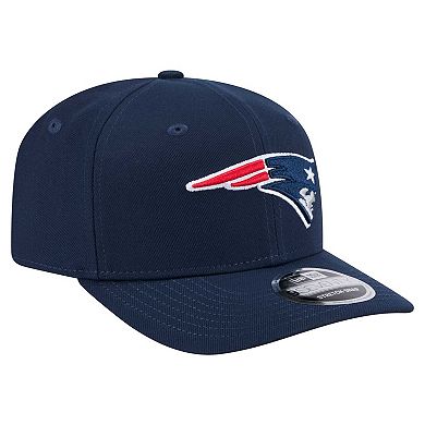 Men's New Era Navy New England Patriots 9SEVENTY Stretch-Snap Hat