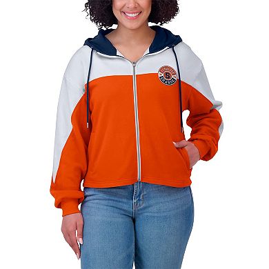 Women's WEAR by Erin Andrews Orange Syracuse Orange Color-Block Full ...