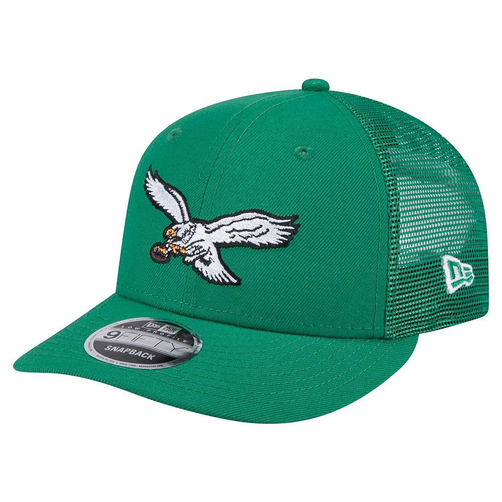 Men's New Era Kelly Green Philadelphia Eagles Low Profile 9FIFTY Snapback Hat