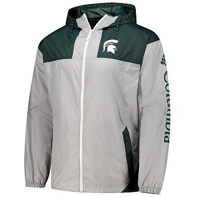 Men's Columbia Gray Michigan State Spartans Flash Challenger II Omni ...