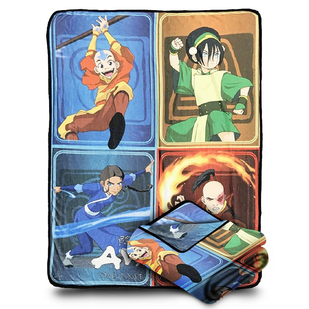 Avatar The Last Airbender Fleece Throw Blanket For Adults & Kids, 60 X ...