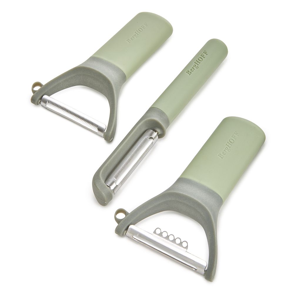BergHOFF Leo Balance 3-pc. Stainless Steel Peeler Set
