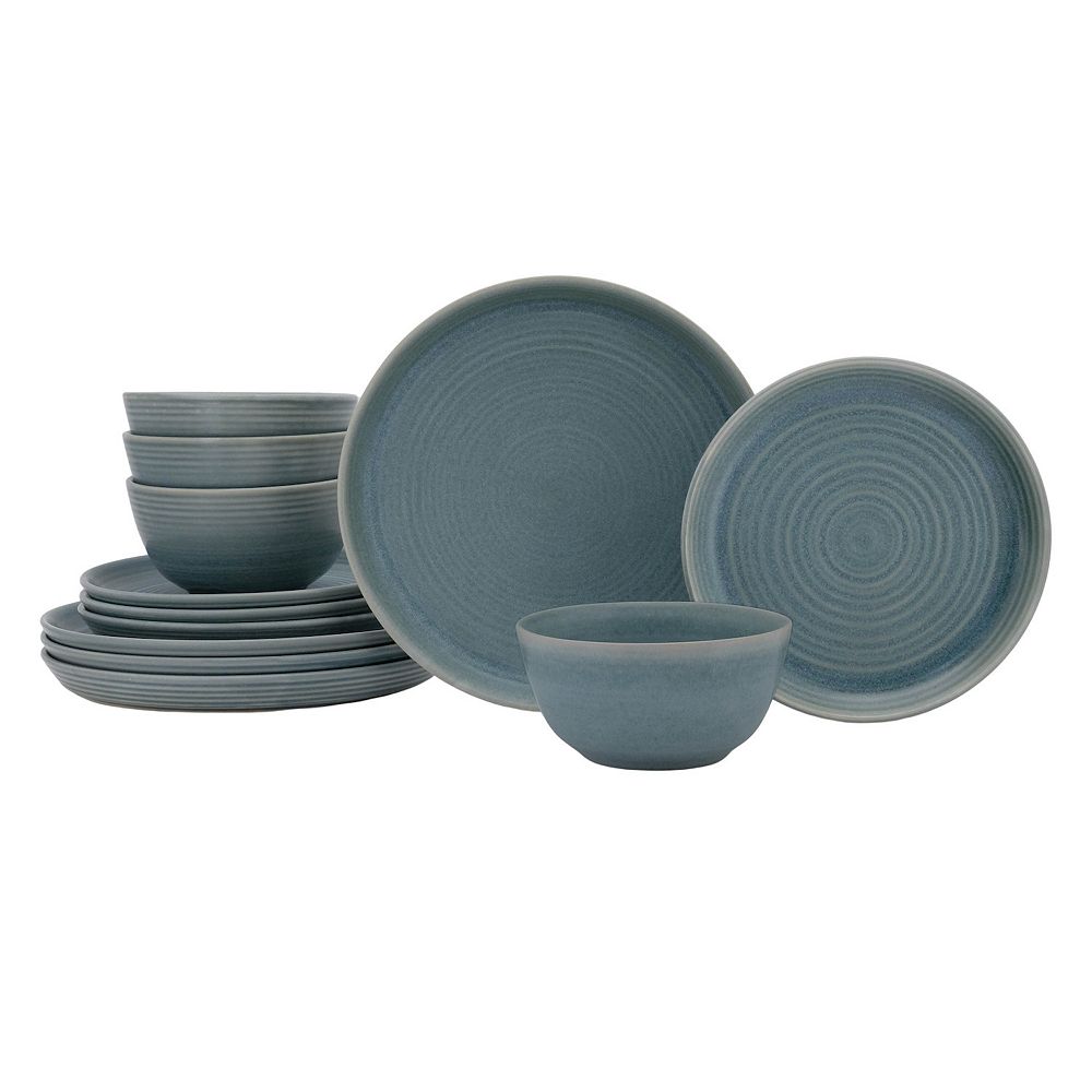 Mingle & Co. Sawyer Coupe 12-Piece Dinnerware Set